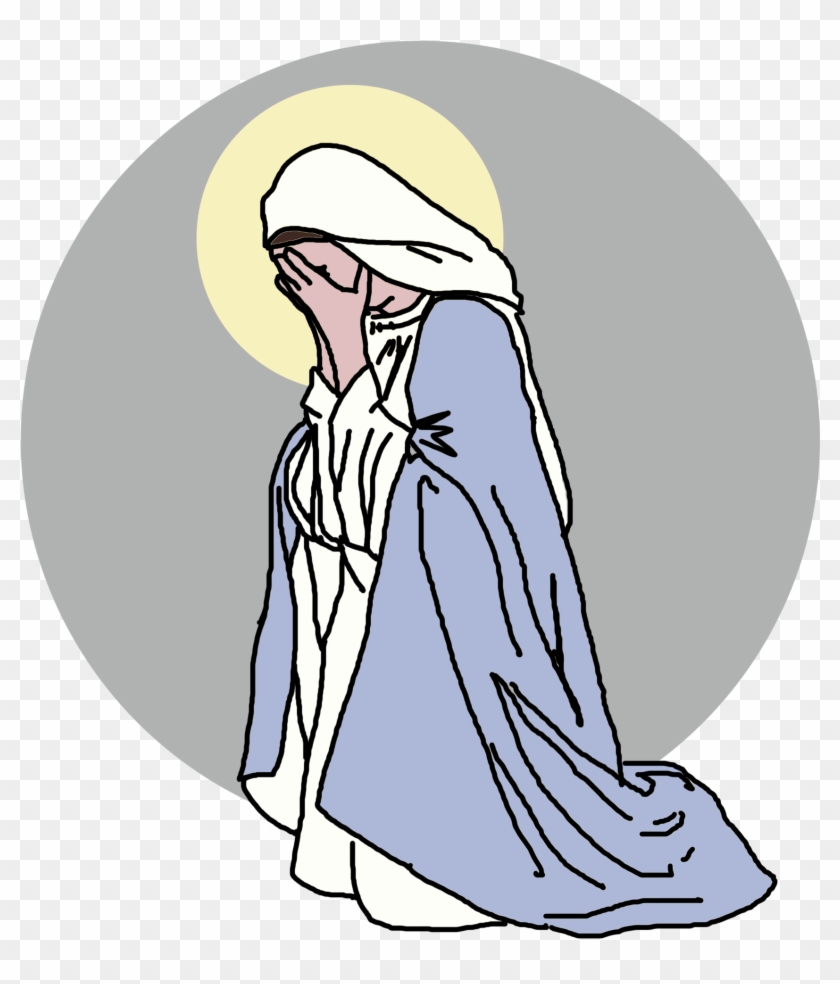 Pagdarasal Drawing - Full Size PNG Clipart Images Download