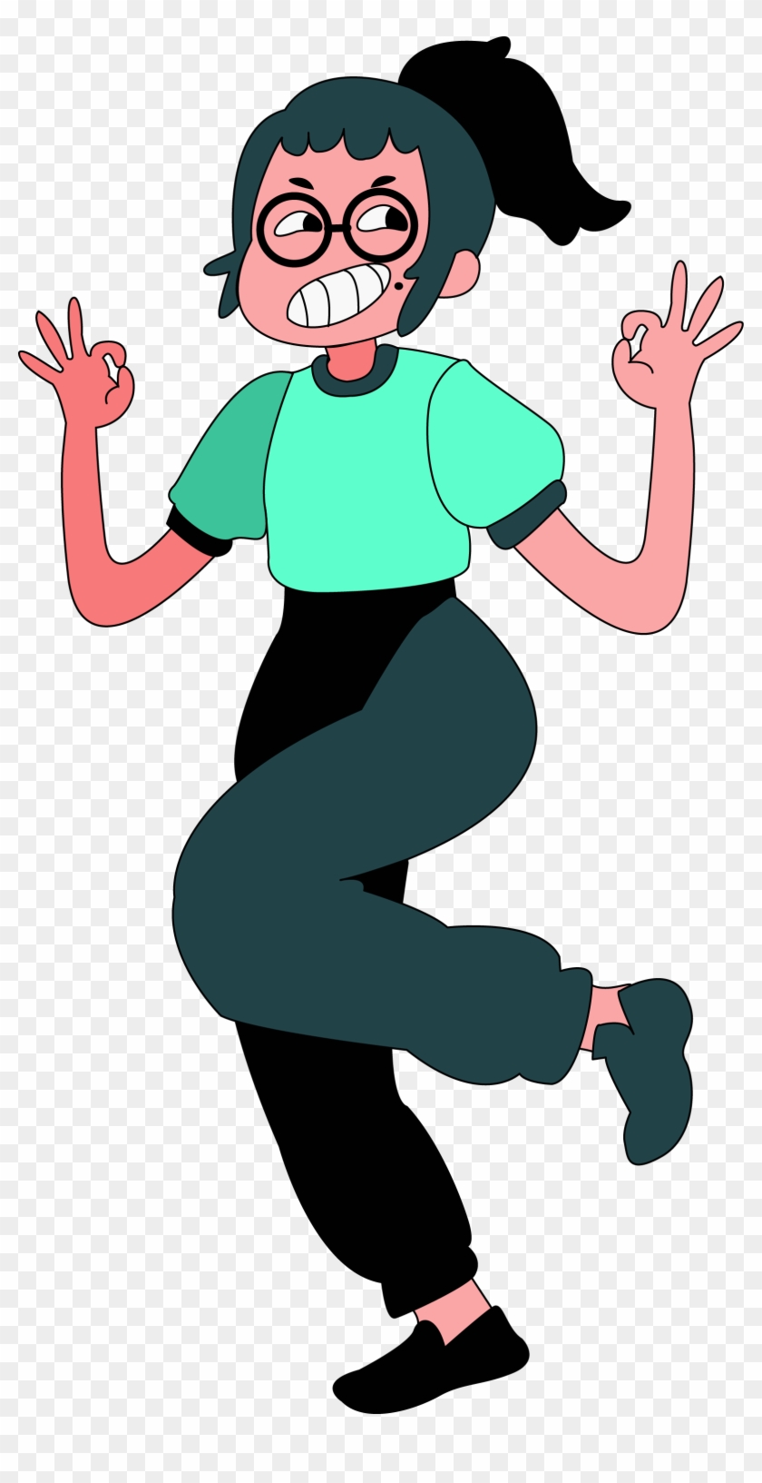 Multimedia Arts Student At Dls-csb - Cartoon - Full Size PNG Clipart ...