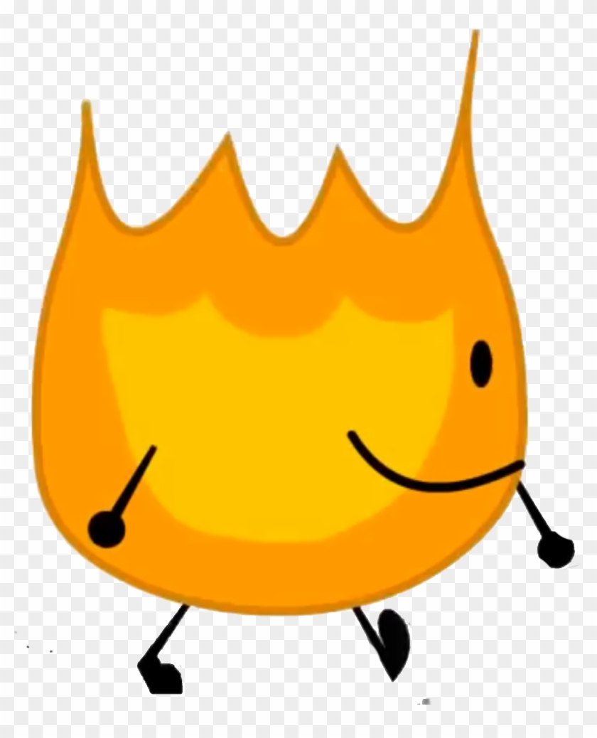 Firey Walk - Firey From Bfdi - Full Size PNG Clipart Images Download