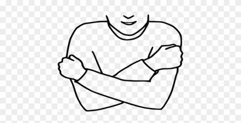 28 Collection Of Hug Self Clipart - Give Yourself A Hug Clipart - Full ...