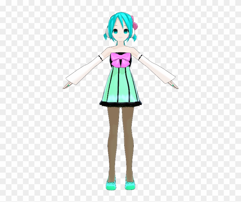 Miku Hatsune Model - Cartoon - Full Size PNG Clipart Images Download