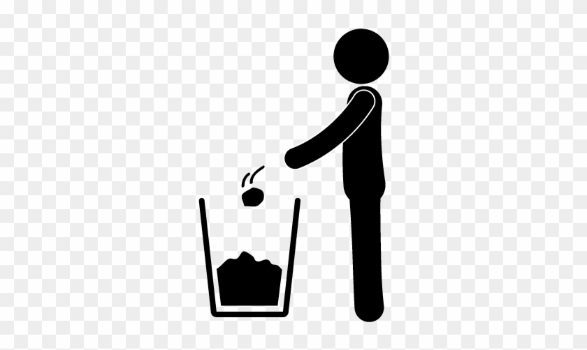 Throw Away Trash - Throw It In The Trash - Full Size PNG Clipart Images ...