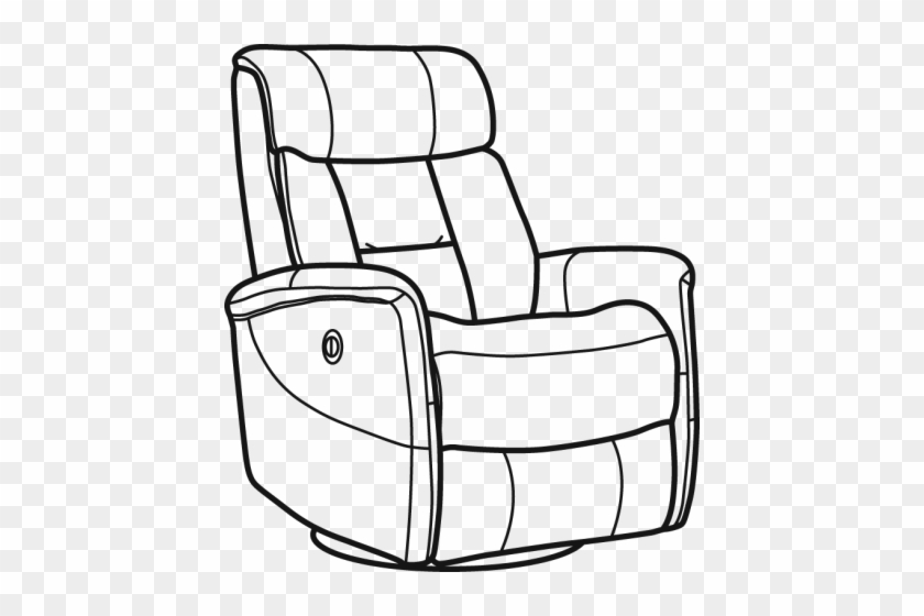 Leather Queen Power Swivel Gliding Recliner - Office Chair - Full Size ...