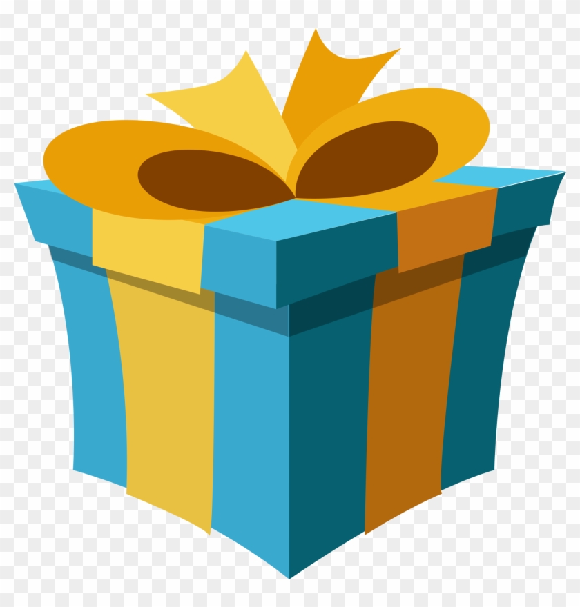 Wrapped Present Emoji - Gift Emoji - Full Size PNG Clipart Images Download