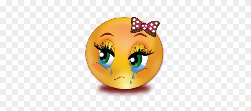 Sad Crying Girl - Girl Smiley Thumbs Up - Full Size PNG Clipart Images ...