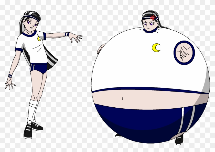 Nemi In School Gym Outfit Inflated By Magic Kristina - Cartoon - Full ...