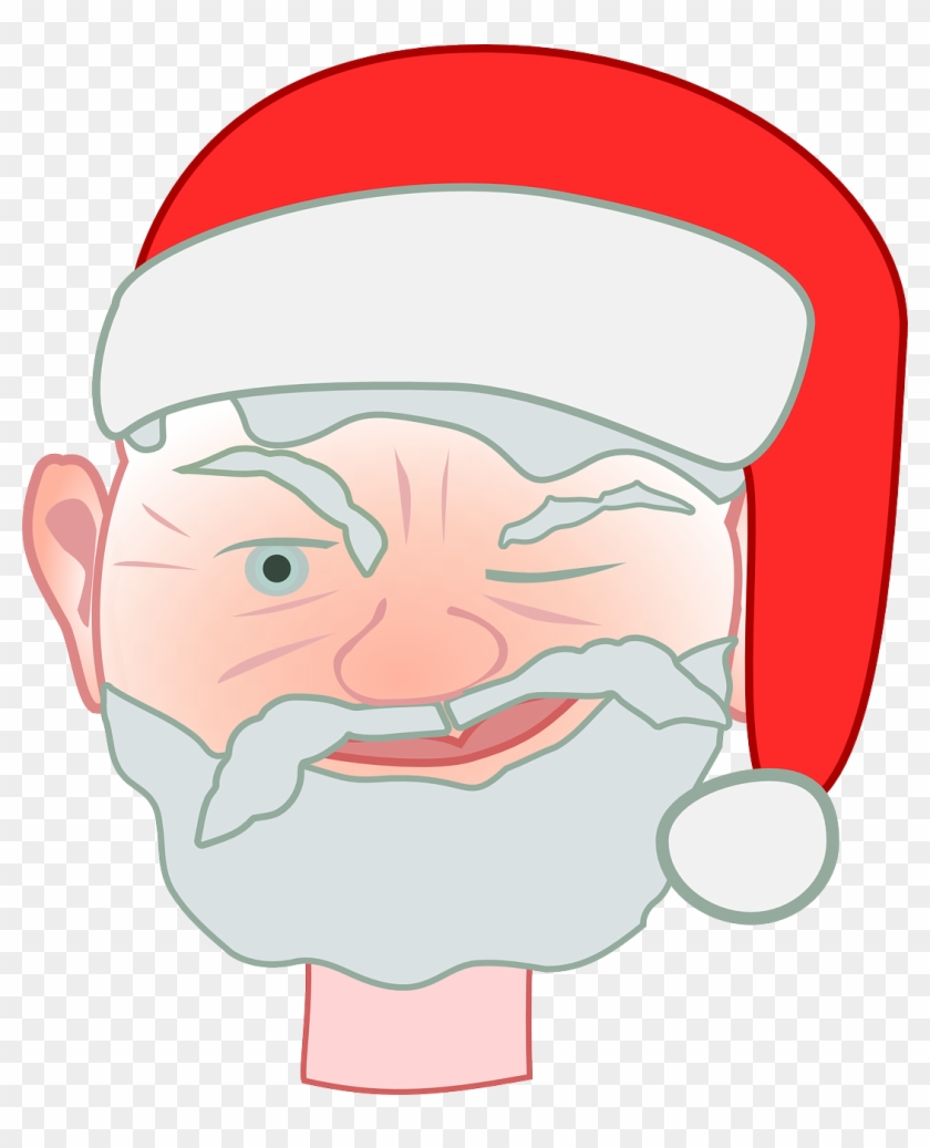 Santa Winking - Say No To Drugs - Full Size PNG Clipart Images Download