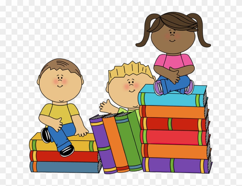 Mentor Reading Buddies - Library Books Clip Art - Full Size PNG Clipart ...