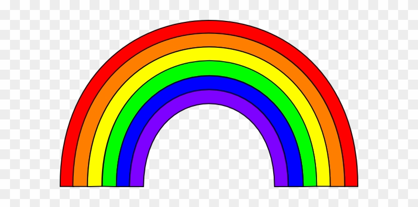 This Free Rainbow Clip Art Is Free Clipart Images - Colors Of The ...
