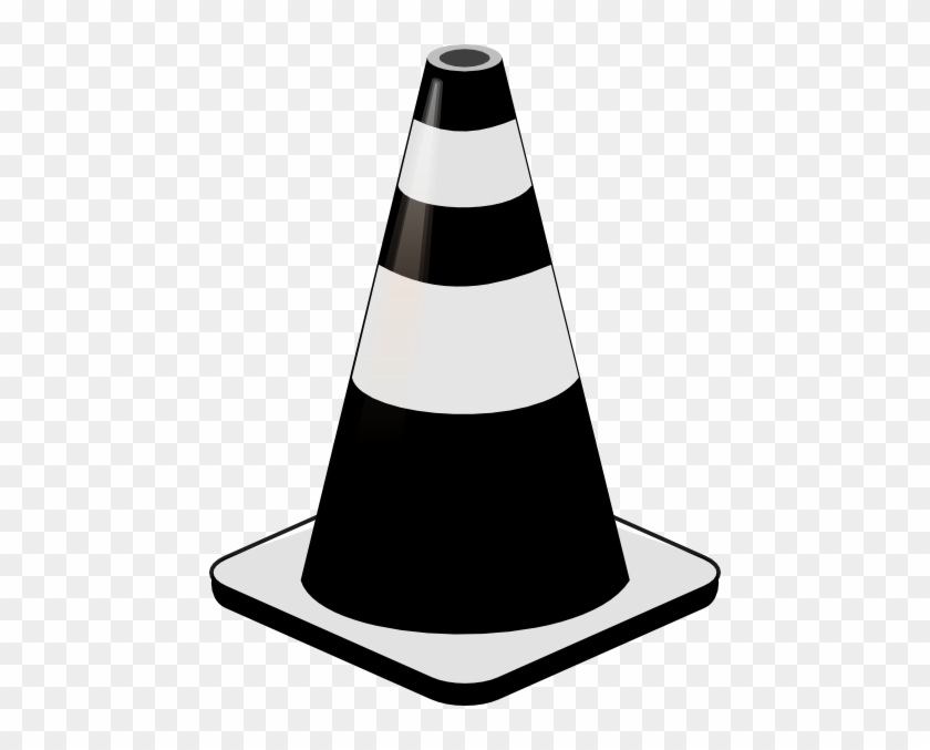 Cone Clipart - Traffic Cone Black And White - Full Size PNG Clipart ...