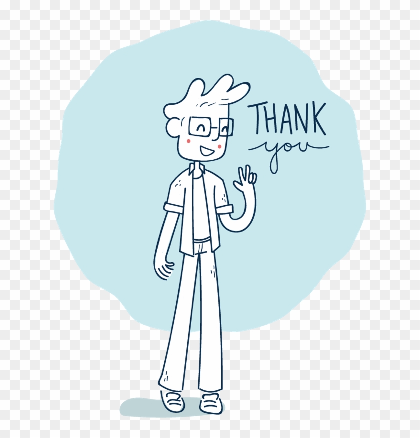 Thanks For The Overwhelming Response - Cartoon - Full Size PNG Clipart ...