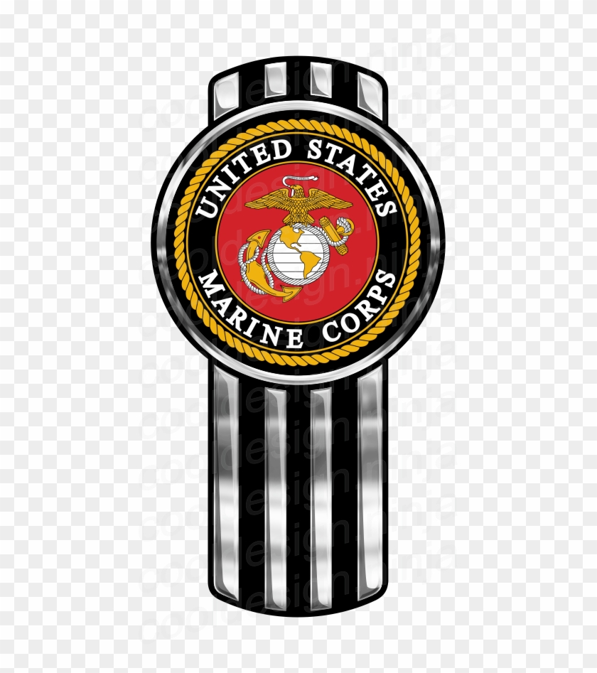 Marine Corps Emblem Magnet - Full Size PNG Clipart Images Download