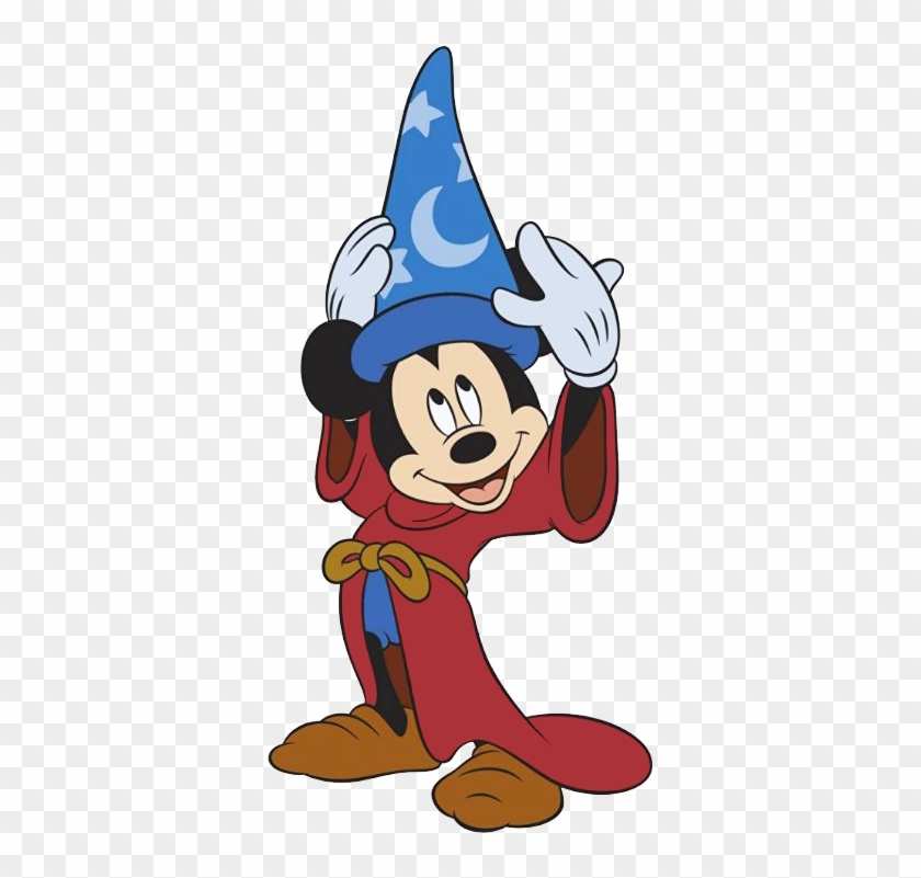 Sorcerer Clipart Hat - Mickey Mouse Wizard Hat - Free Transparent PNG ...
