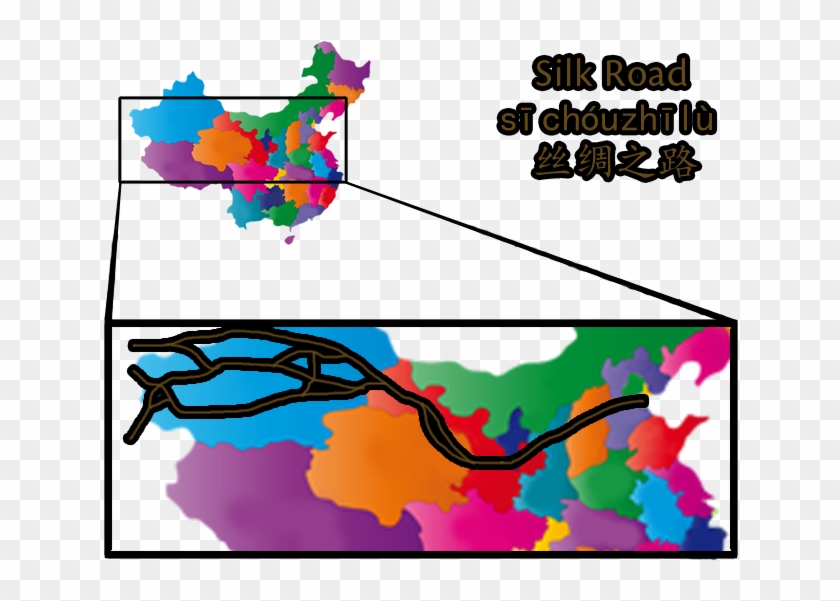 The Silk Road Was The First "coming Out Party" For - Illustration ...