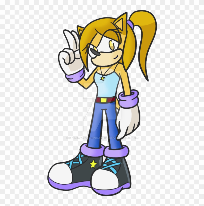 Ali The Hedgehog By Halfway To Insanity - Cartoon - Full Size PNG ...