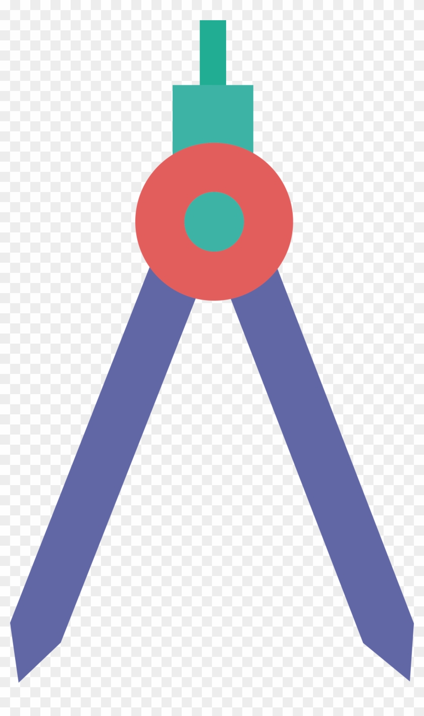 Compass Euclidean Vector Circle - Vector Graphics - Full Size PNG ...