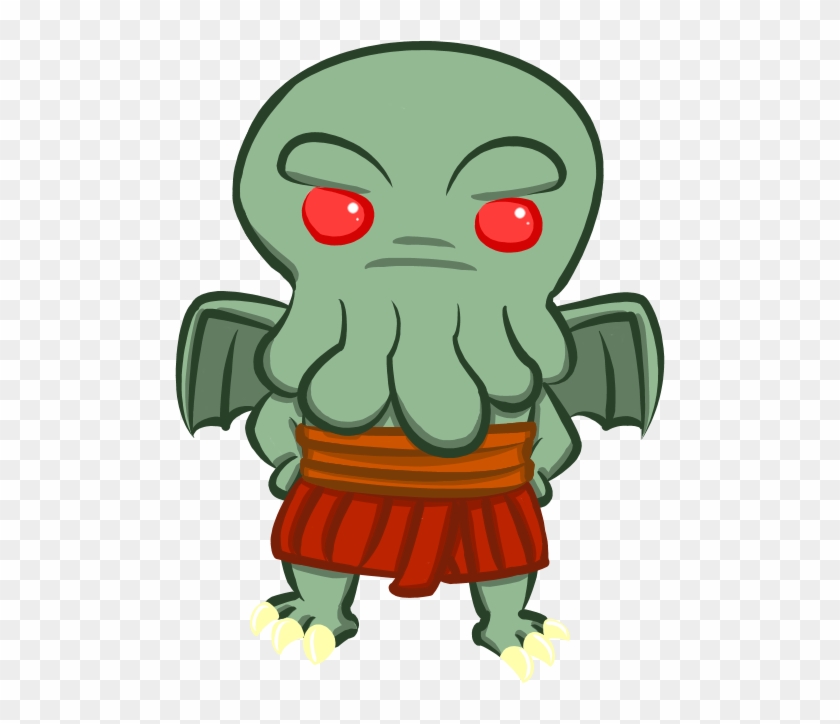 Cthulhu By Nazgar - Nazgar - Full Size PNG Clipart Images Download