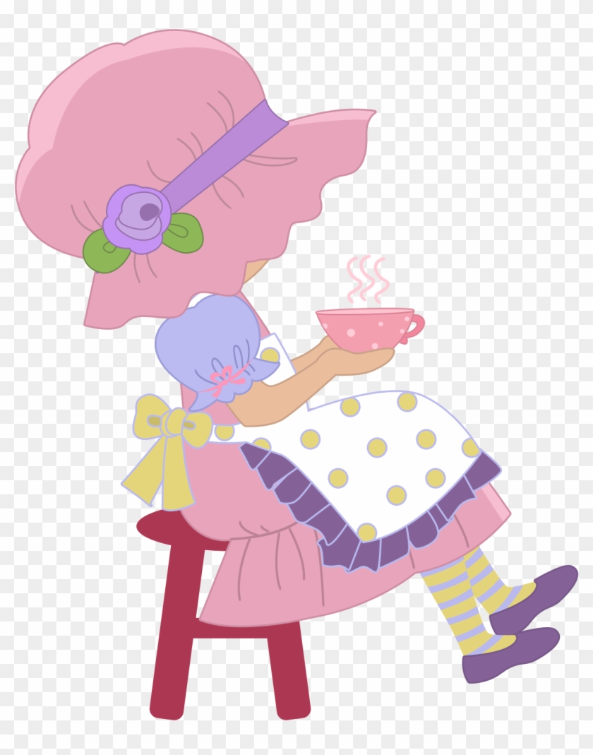 Sunbonnet Sue, Little Girls, Boy Boy, Doodle, Baby - Cartoon - Full ...