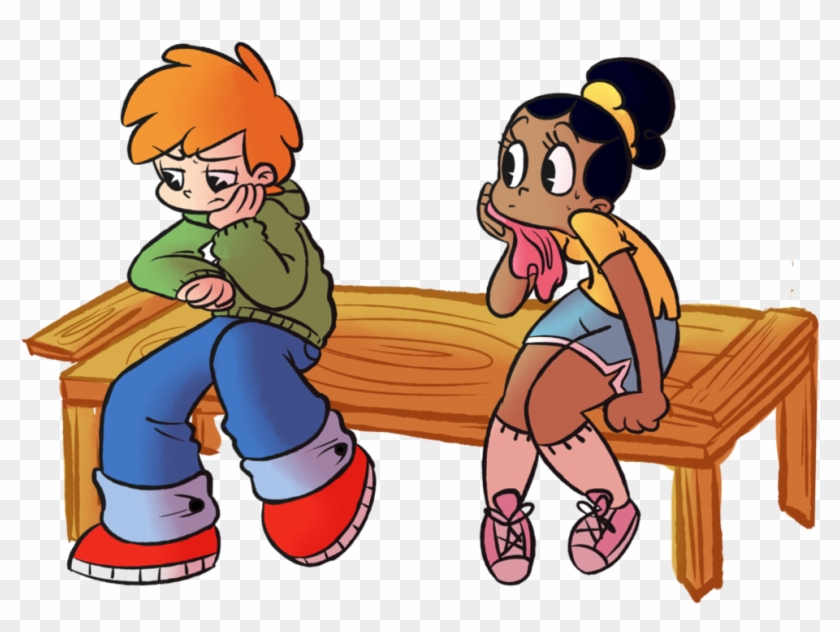 Matt And Jackie Talking By Recklesslymindful - Cartoon - Full Size PNG ...