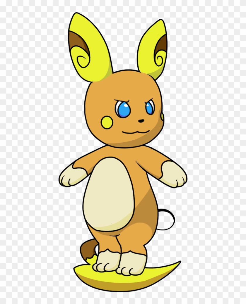 Raichu Alola Form By Cheldardo - Cartoon - Free Transparent PNG Clipart ...