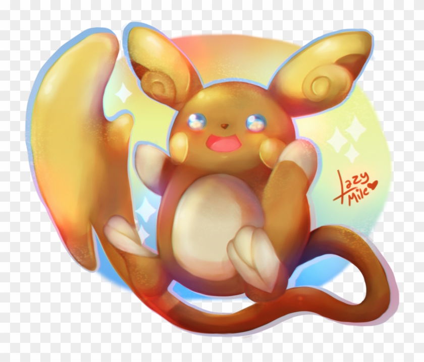 Raichu Alola Form By Elfm - Cartoon - Free Transparent PNG Clipart ...