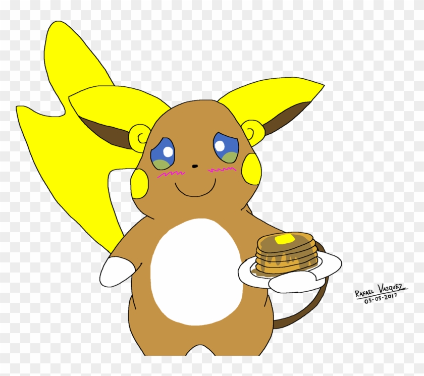 Alola Raichu Drawing 2 By Rafaelgeorgearts - Cartoon - Free Transparent ...