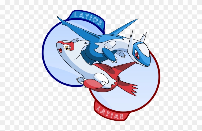 Latias And Latios Normal Textless Backgroundless - Latias - Full Size ...