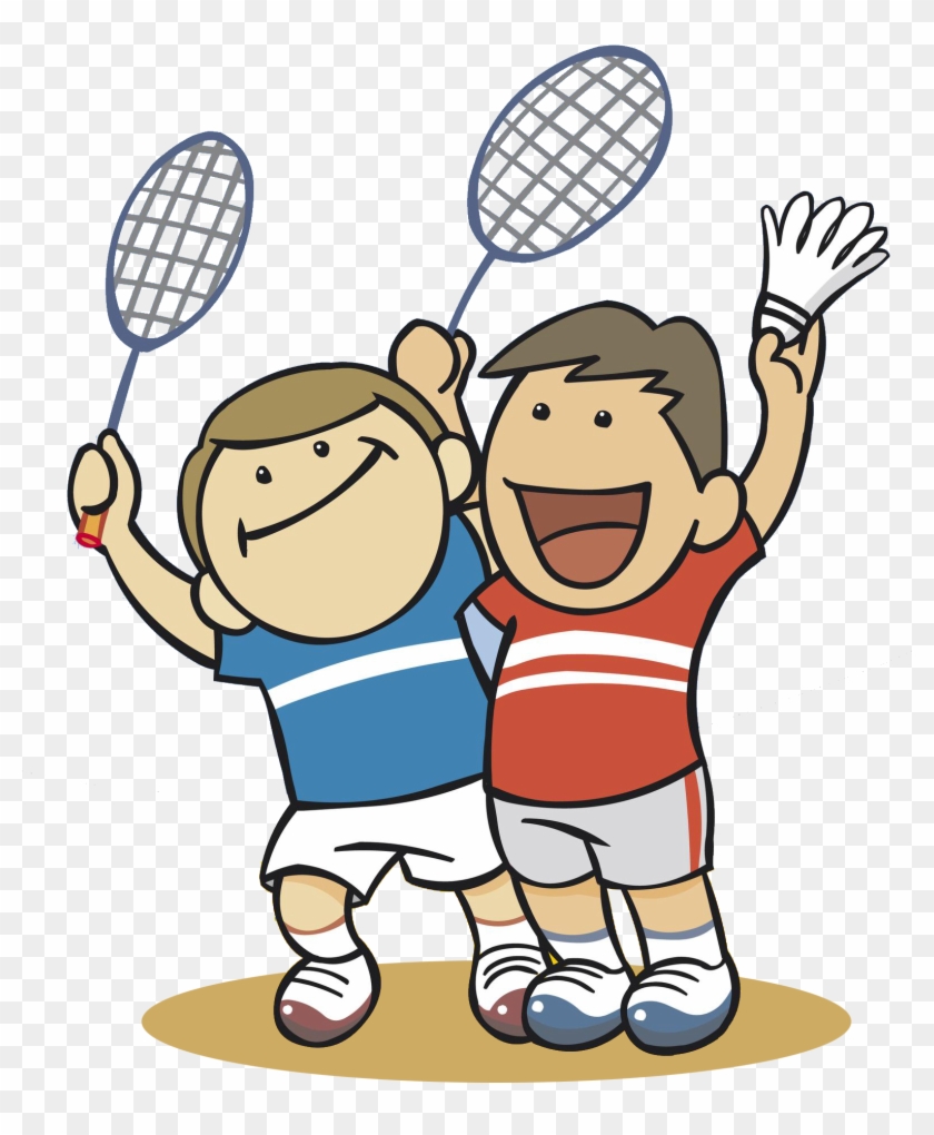 Badminton Clip Art - Badminton - Full Size PNG Clipart Images Download