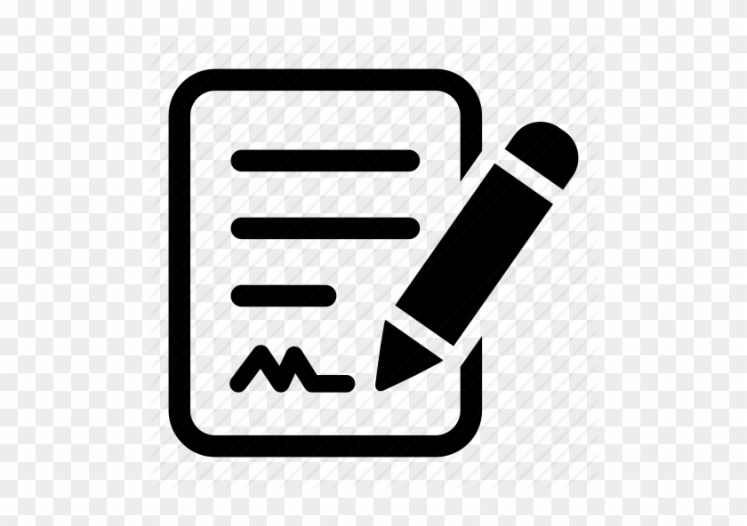 Doc, Document, List, Note, Paper, Pen, Pencil Icon - Paper Pencil Icon ...