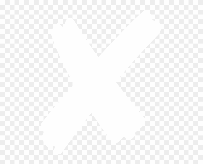 28 Collection Of X Mark Clipart Black And White - X Clip Art White ...