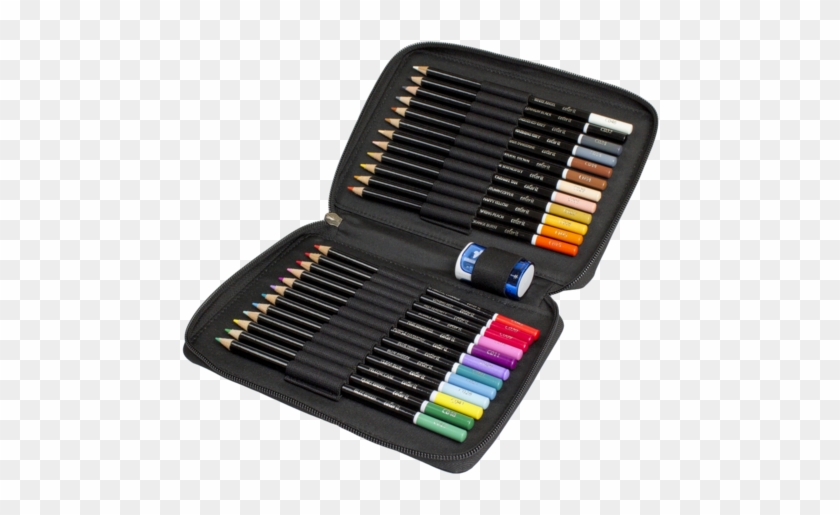 Colorit Colored Pencil Set Of 24 - Includes Premium - Free Transparent ...