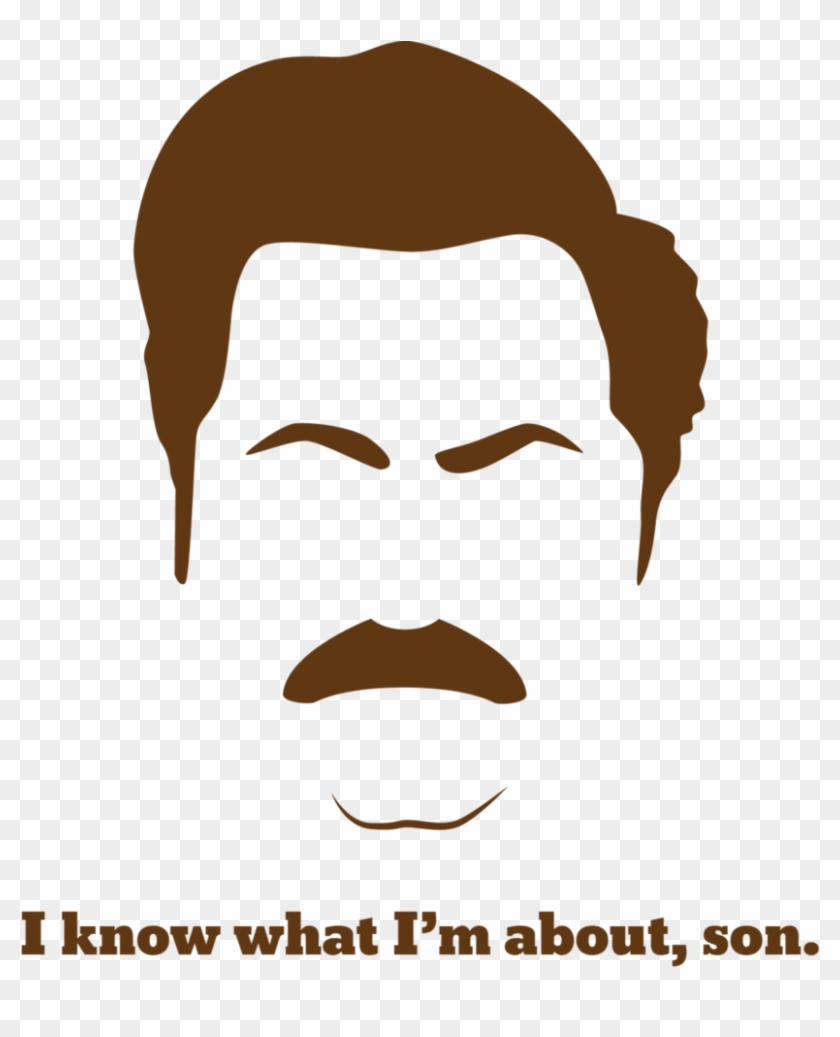 Ron Swanson By Darkmuse112 On Deviantart - Know What Im About Son ...
