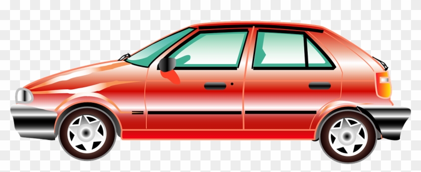 Red Compact Car Clip Art At Clker - Car Clip Art - Full Size PNG ...