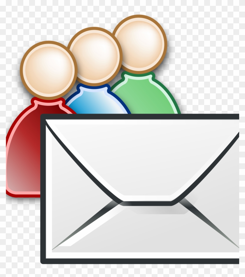 Open - Group Emails - Full Size PNG Clipart Images Download