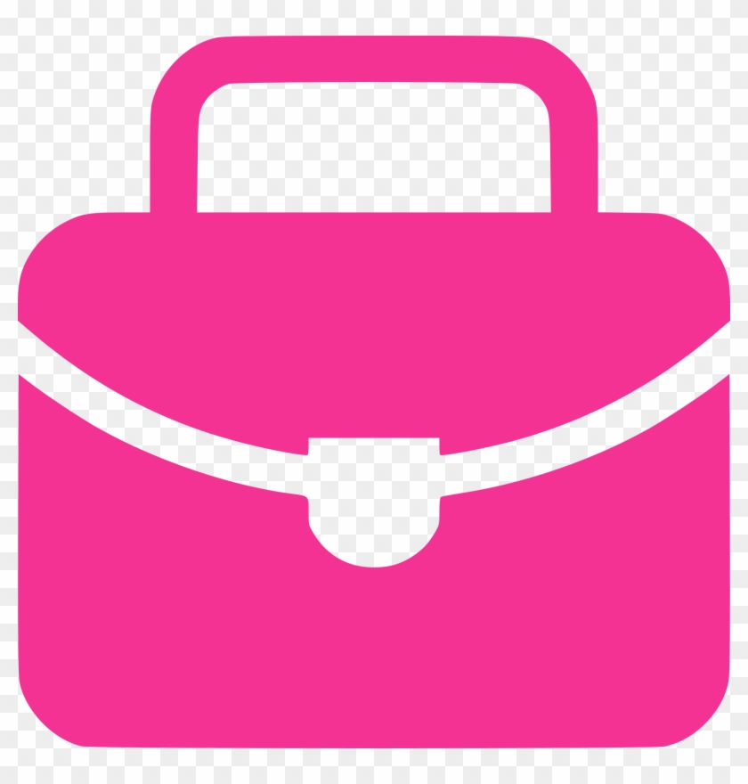 Icon Briefcase Pink Png - Full Size PNG Clipart Images Download