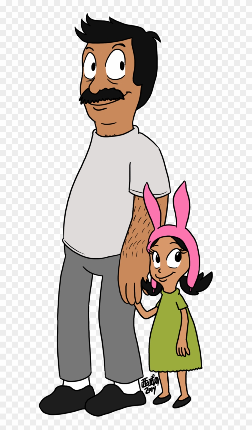 Father Daughter Burger Bonding By Tuxedomoroboshi - Father - Full Size ...