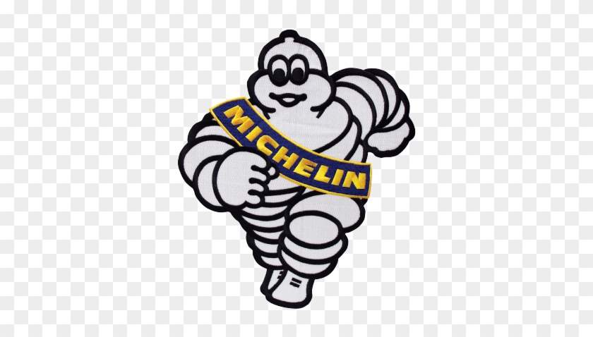 Large Michelin Running Bibendum - Logo Michelin Man - Full Size PNG ...