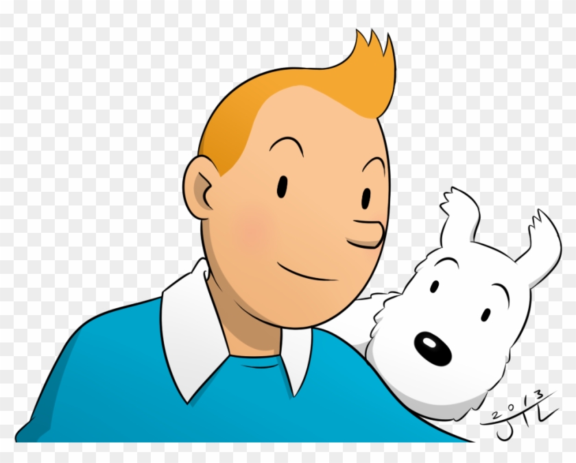 You're - Tintin And His Dog - Full Size PNG Clipart Images Download
