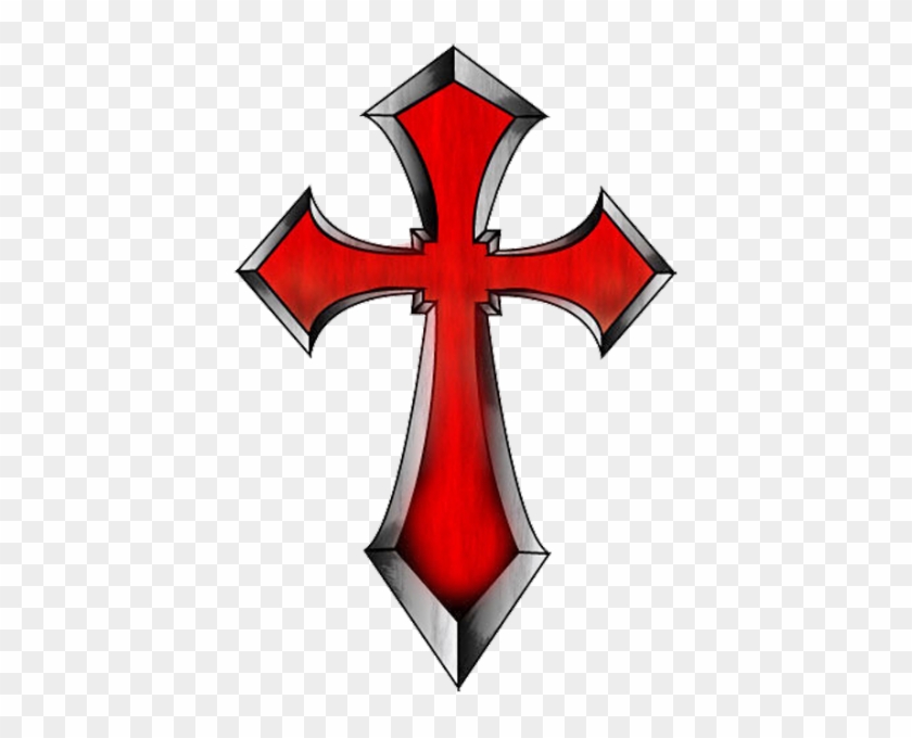 Cross Tattoos Cut Out Png Images - Red Cross Tattoo Design - Full Size ...