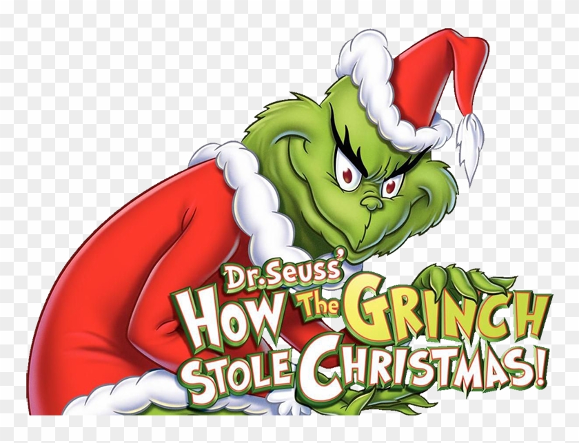 Dr Seuss How The Grinch Stole Christmas (blu-ray) - Full Size PNG ...