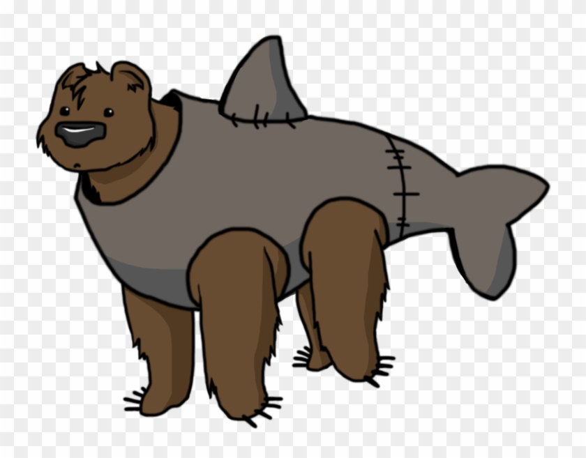 The Bearshark By Littleturtleduck - Bearshark Png - Free Transparent ...