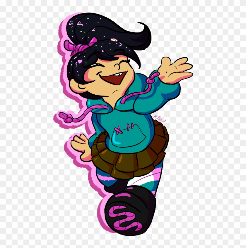 Candy Dash By Bunnikkila - Vanellope Von Schweetz - Full Size PNG ...
