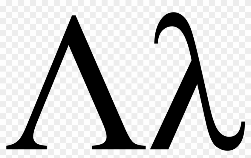 Greek Letter L - Lambda Letra Griega - Full Size PNG Clipart Images ...
