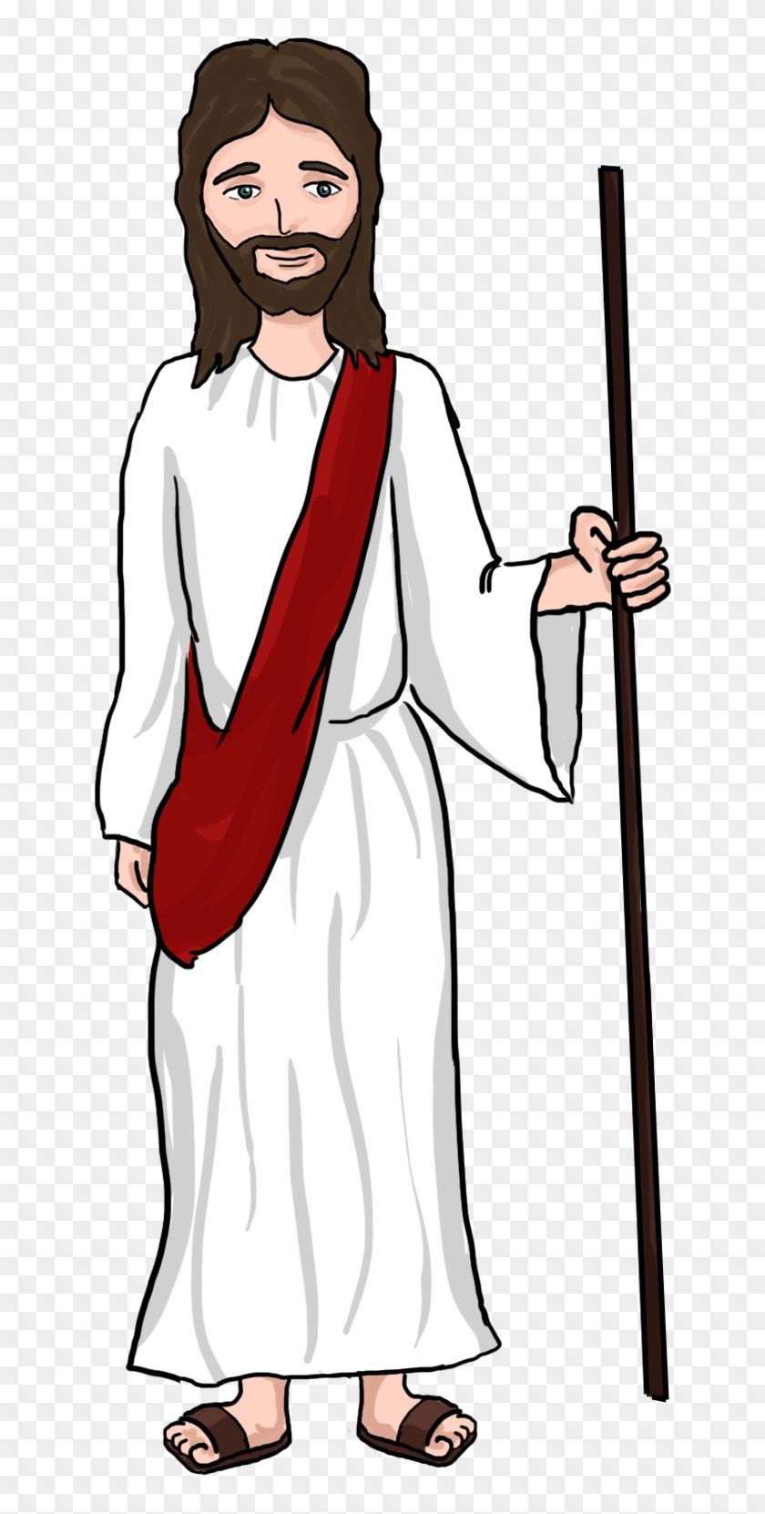 Cartoon Jesus Clipart - Jesus Clipart Png - Free Transparent PNG ...