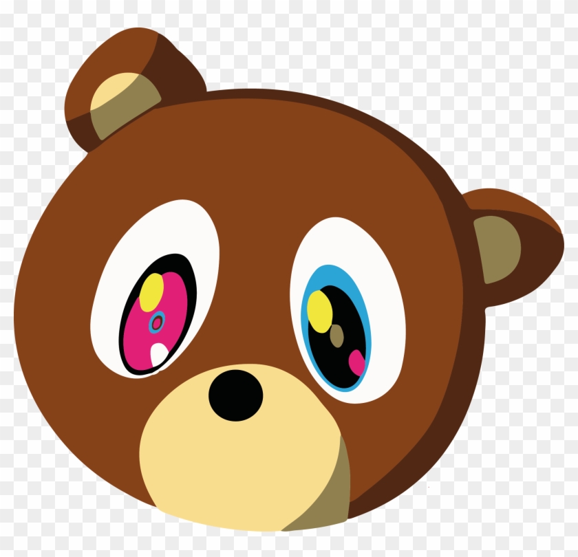 Kanye Bear Logo 2 By Lori - Haeundae District - Full Size PNG Clipart ...