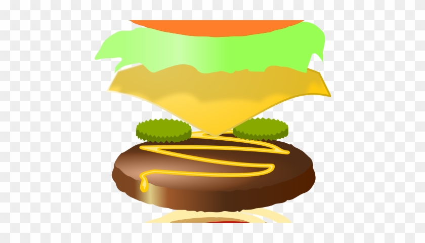 Hamburger Layers - Build Your Own Hamburger - Full Size PNG Clipart ...