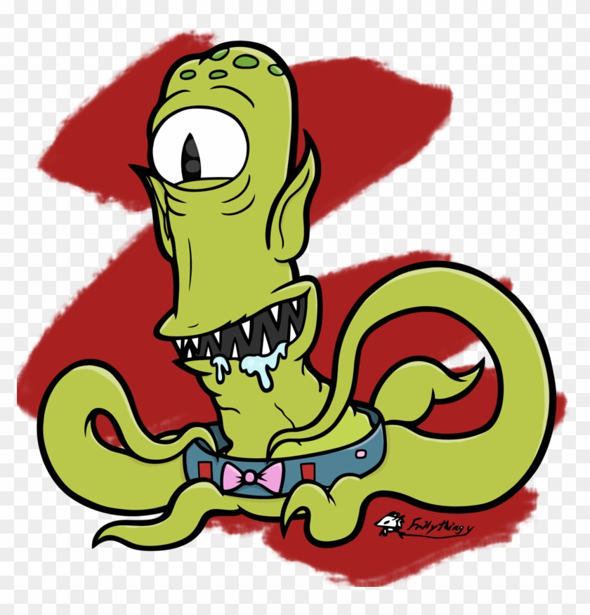 Kodos The Destroyer By Frillythingy - Kang And Kodos - Full Size PNG ...
