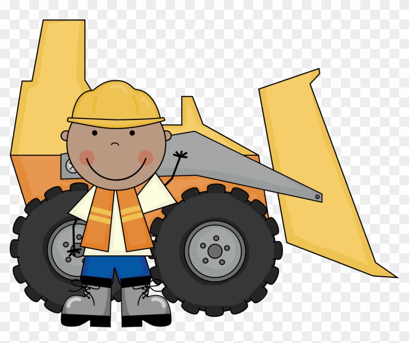 Construction Kid6 - Cartoon - Free Transparent PNG Clipart Images Download