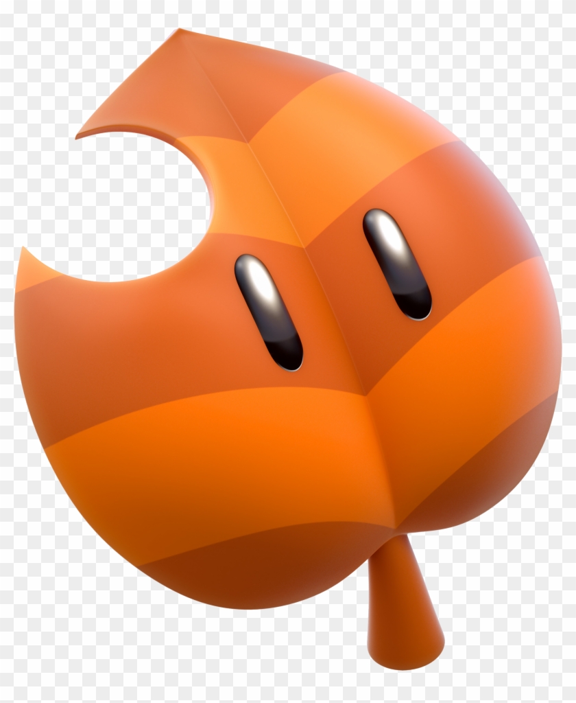 Super Leaf - Powrups Mario - Full Size PNG Clipart Images Download