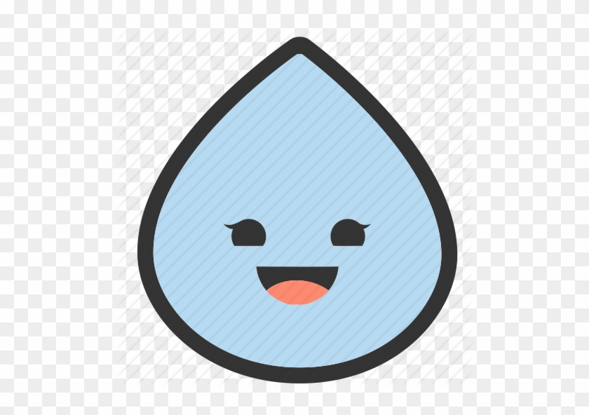 Emoji, Emoticons, Face, Happy, Raindrop, Shapes, Smiley - Everglades ...